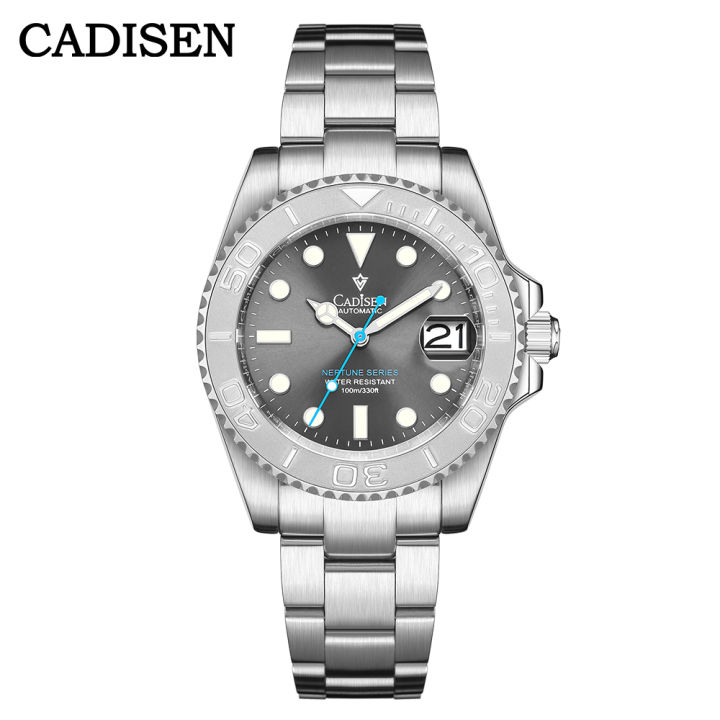 CADISEN Top Brand Men Mechanical Watches Sapphire Luxury NH35 Automatic Watch Yacht-Master 40 ...