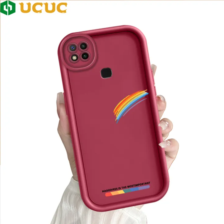 UCUC for Redmi 9C Redmi 10A Back Cover Rainbow Bridge Ladder Camera ...