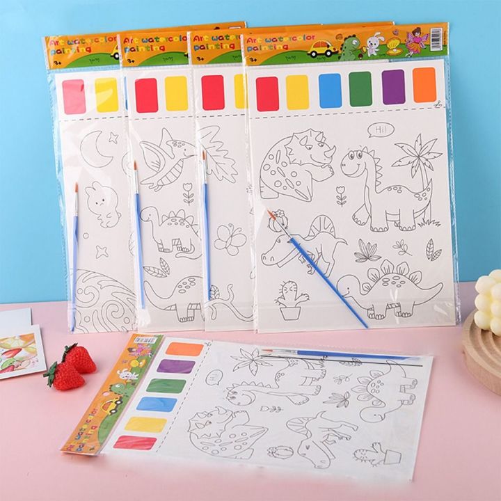 Adults Kids Kindergarten Coloring Toys Gouache Art Little Artist ...