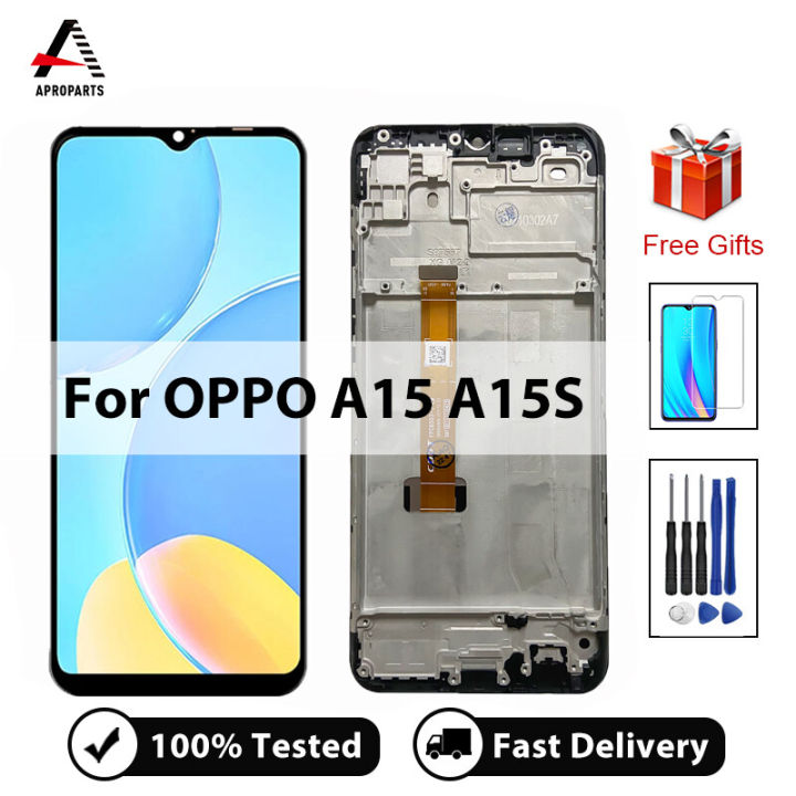 LCD For OPPO A15 A15S A16 A16S A16K Display Touch Screen Digitizer ...
