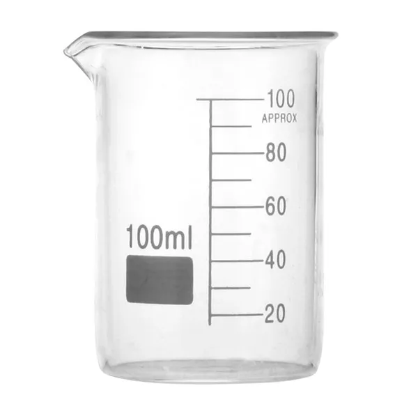 100ml Borosilicate Glass 3.3 Graduated Beaker, 1 Piece | Daraz.com.np
