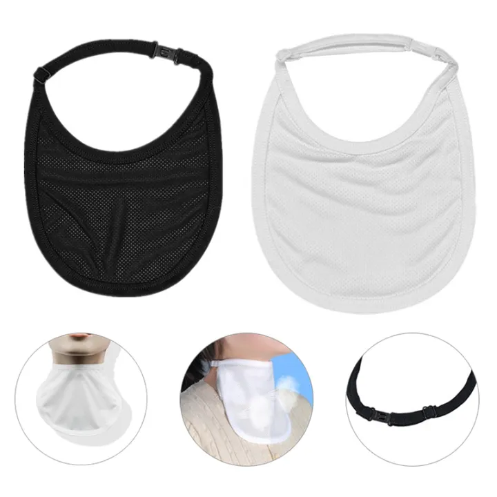 Tracheal Cannula Shield Tracheostomy Tube Wind Cap Dust Cover White ...
