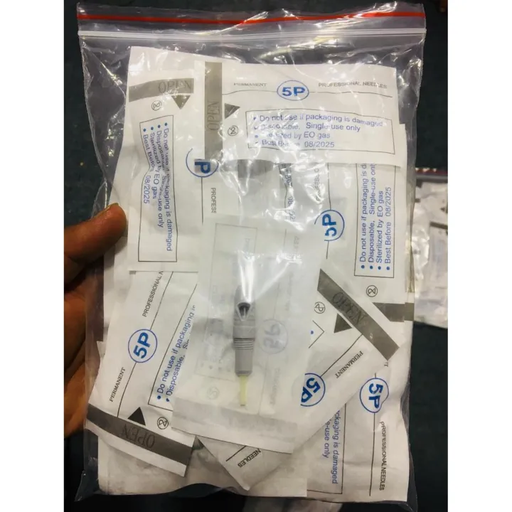 Microblading Tattoo Needles Disposable Stainless Steel Sterilized ...