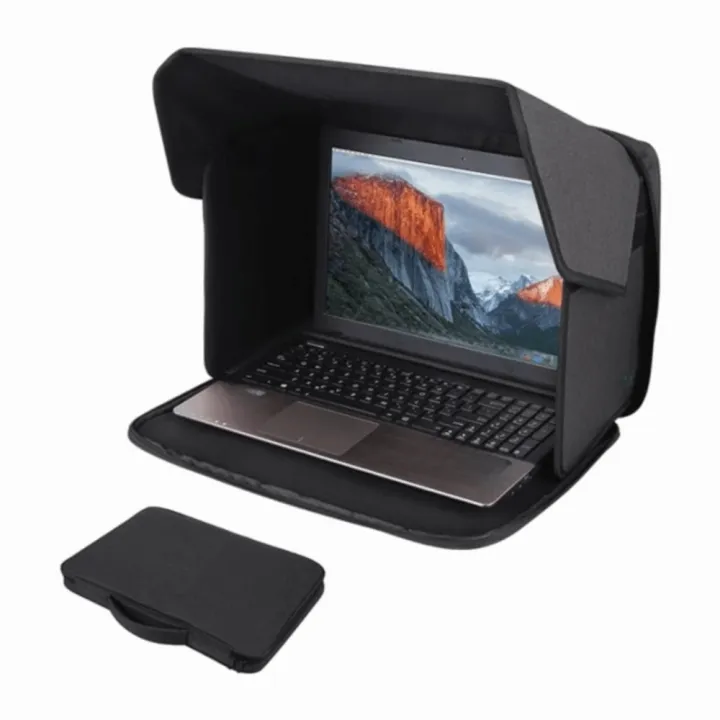 New Foldable Laptop Sun Shade 12-16inch Multi-functional Privacy Screen ...