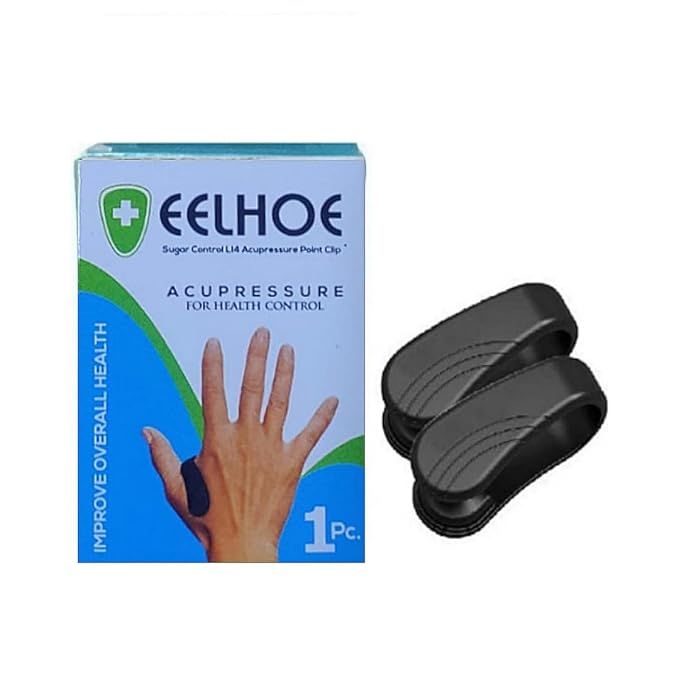 PRETOX Sugar Control LI4 Acupressure Point Clip Headache, Migraine ...