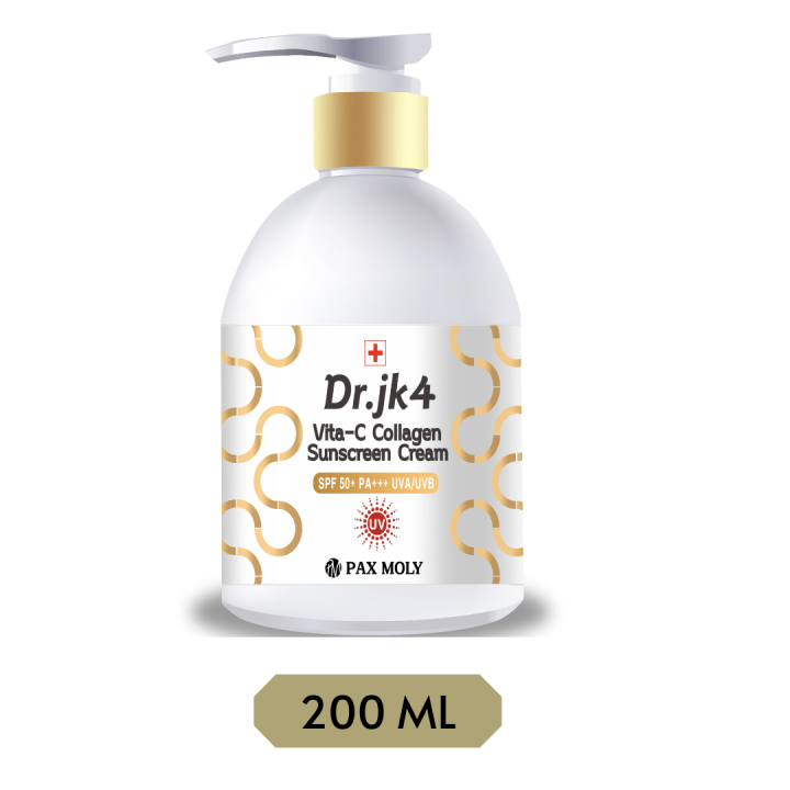 Dr jk Vitamin C Collagen Sunscreen Spf 50+/+++ 200ml | Daraz.com.np