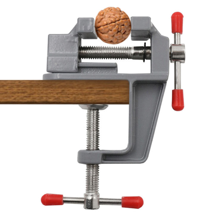 Aluminum Mini Ature DIY Small Jewelers Hobby Clamp On Table Bench Vise ...