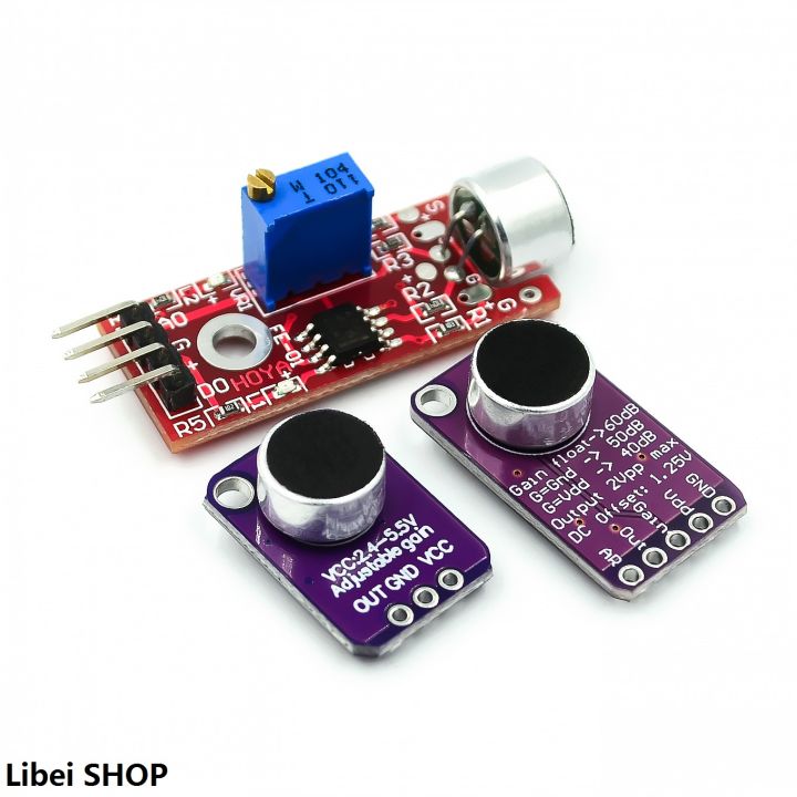 Libei SHOPSpecial Electret Microphone Amplifier Stable MAX9814 MAX4466 ...