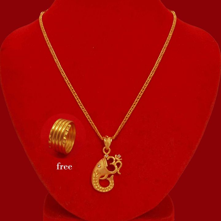 Panchadhatu Pendant With Chain Necklace For Men And Women- Panchadhatu ...