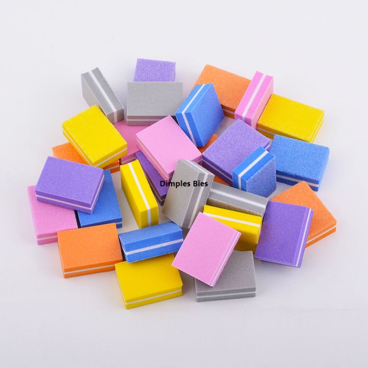 Tool Sanding 30Pcs/2010/Coloful Nail Sponge Nail File Buffer Block ...