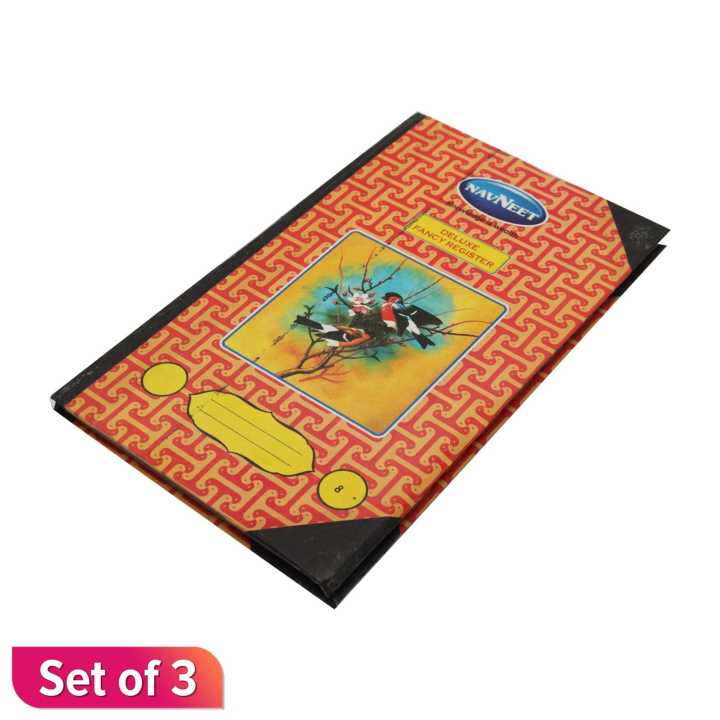 Navneet Notebook Register, No. 8, Set Of 3 | Daraz.com.np