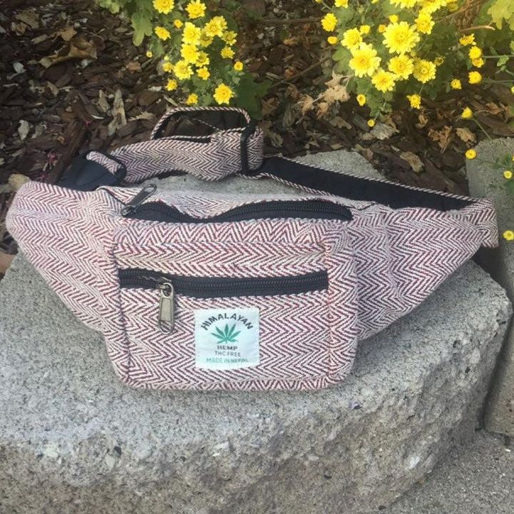 Organic Hemp Waist Packs. Made From Pure Hemp & Cotton. Unisex Fanny ...