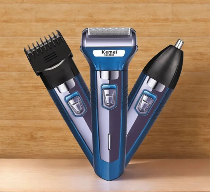 2025 NEW Professional ( 3 in 1 ) KEMEI KM-6330 , KM-6331 Electric ...