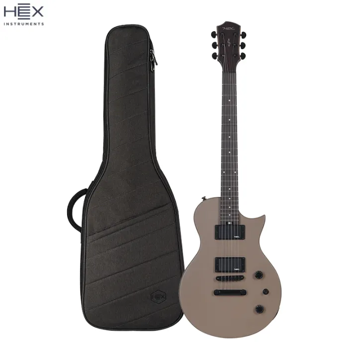 Hex Instruments H100 S/Ab Les Paul Electric Guitar With Deluxe Bag ...