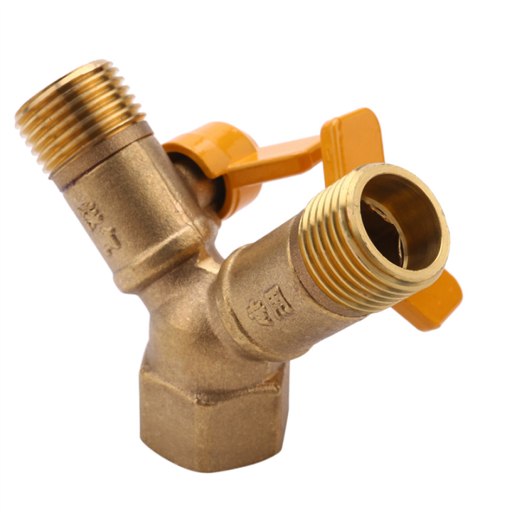 3X 2 Way 1/2 Inch Faucet Adapter Outside Garden Irrigation Tap Adapter ...