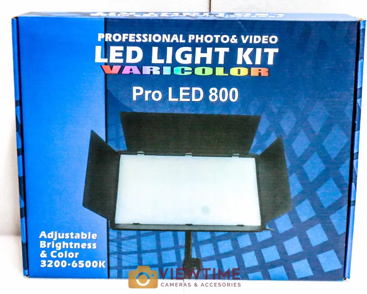 Professional Photo & Video Led Light Kit Vari-colour Pro Led 800 ...