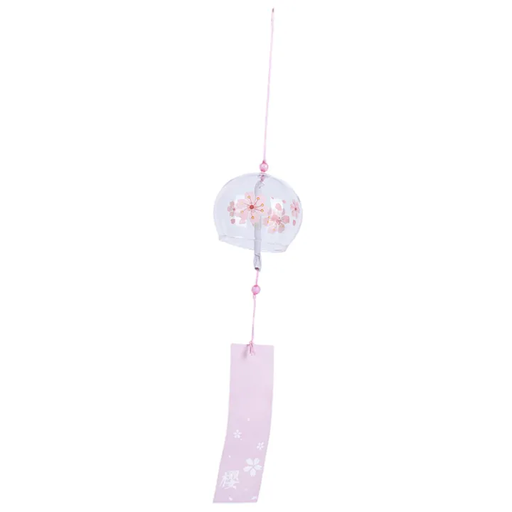 1PC Glass Wind Chimes Hanging Craft Wind Bell Home Decors Sakura ...