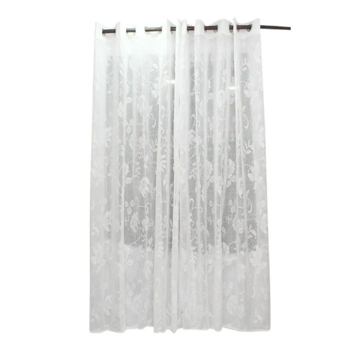 Self Embossed Net Curtain - 1 Pc (60 X 84 Inches) | Daraz.com.np