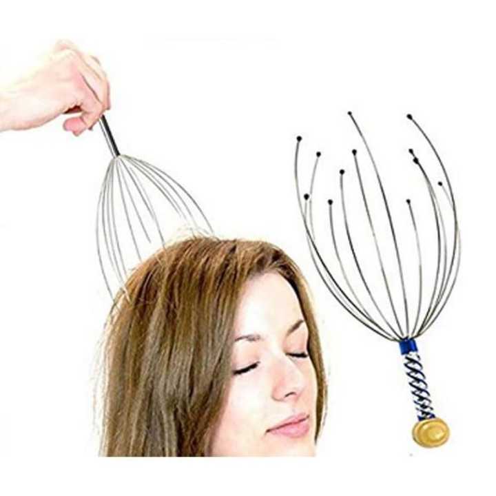 Metal Octopus-Shaped Scalp Head Massager Scratcher | Daraz.com.np