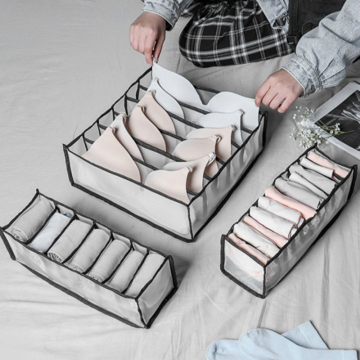 Sweet Journal 1PCS Storage Boxes for Underwear Bra Socks Panties Closet ...