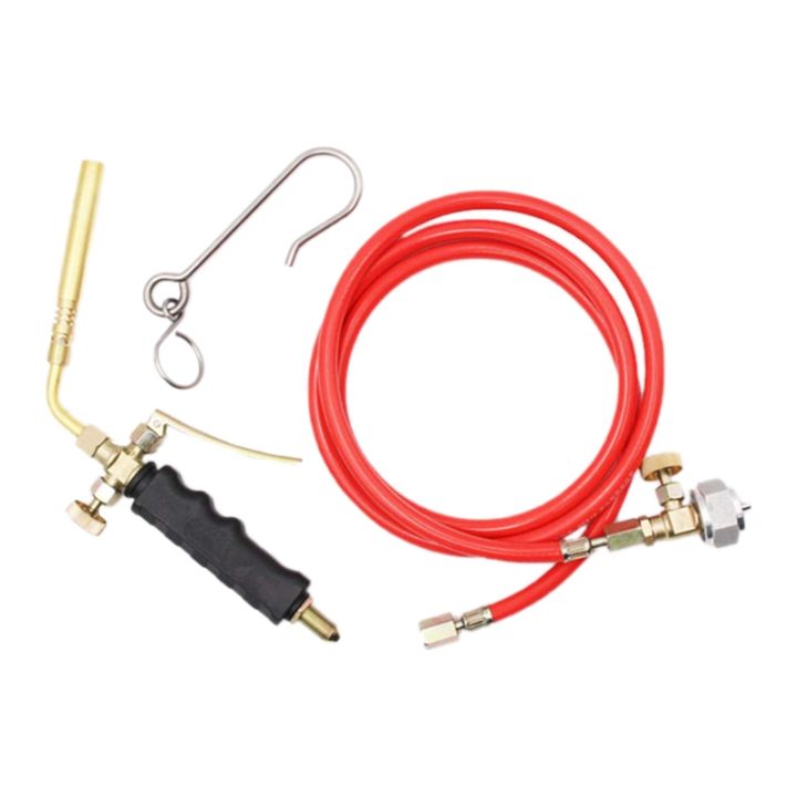 Brazing Welding Hose Torch MAPP Propane Soldering Torch with 1.6M Hose ...