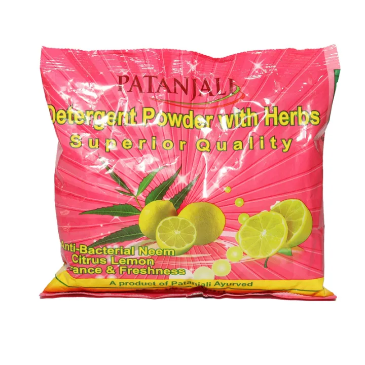 Patanjali Detergent Powder With Herbs 500 g | Daraz.com.np