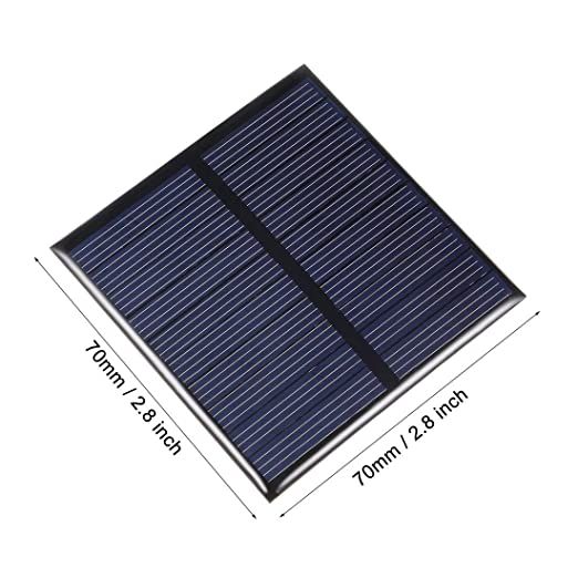 Solar Panel 70x70mm, 4V, 100mA | Daraz.com.np