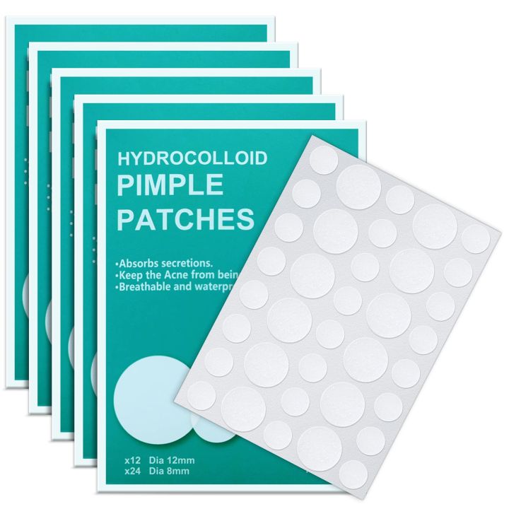 Pimple Patch for Face Acne Treatment | Hydrocolloid Acne Patch for ...