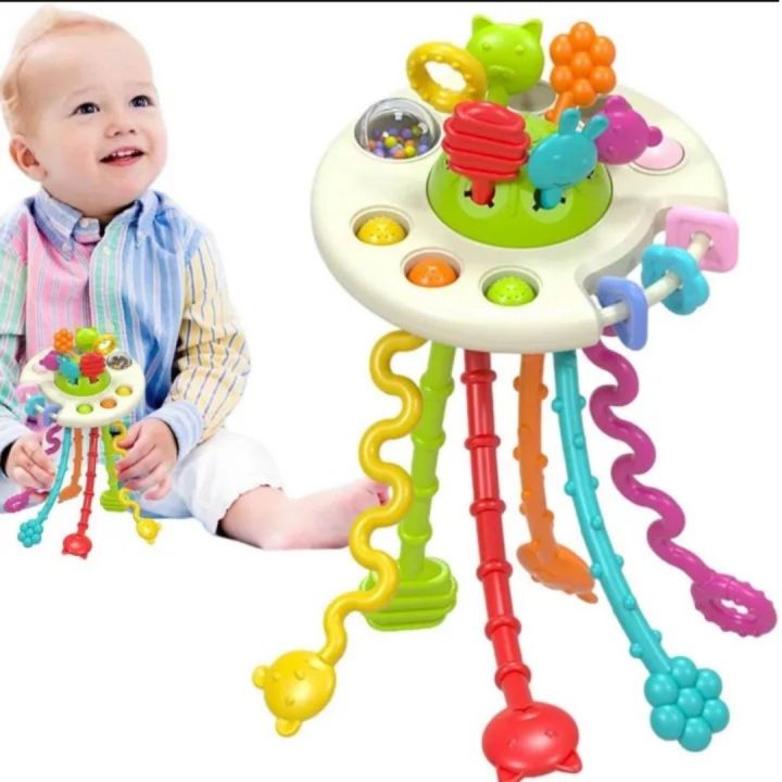 Joyful Pull String Boy Toy – Walks & Wobbles with a Pull | Daraz.com.np