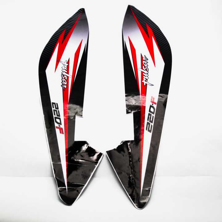 Pulsar 220 Tail Visor Sticker Set 2 Pair | Daraz.com.np