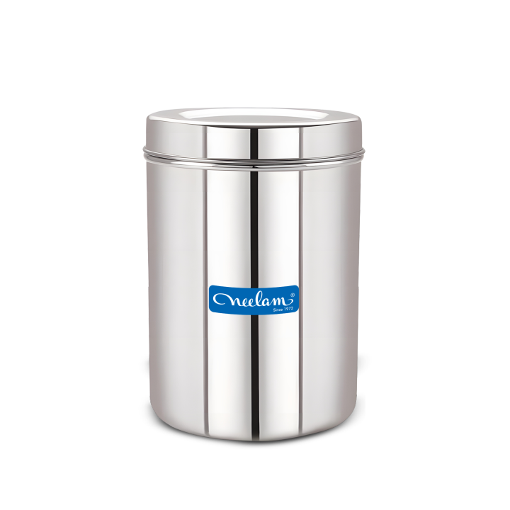Neelam Dinnerware Stainless Steel Deep Dabba 19X24 - 1Kg | Daraz.com.np