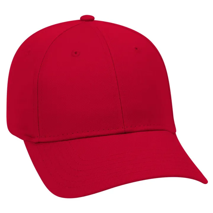 Red Cotton Solid Adjustable Regular Unisex Cap | Daraz.com.np