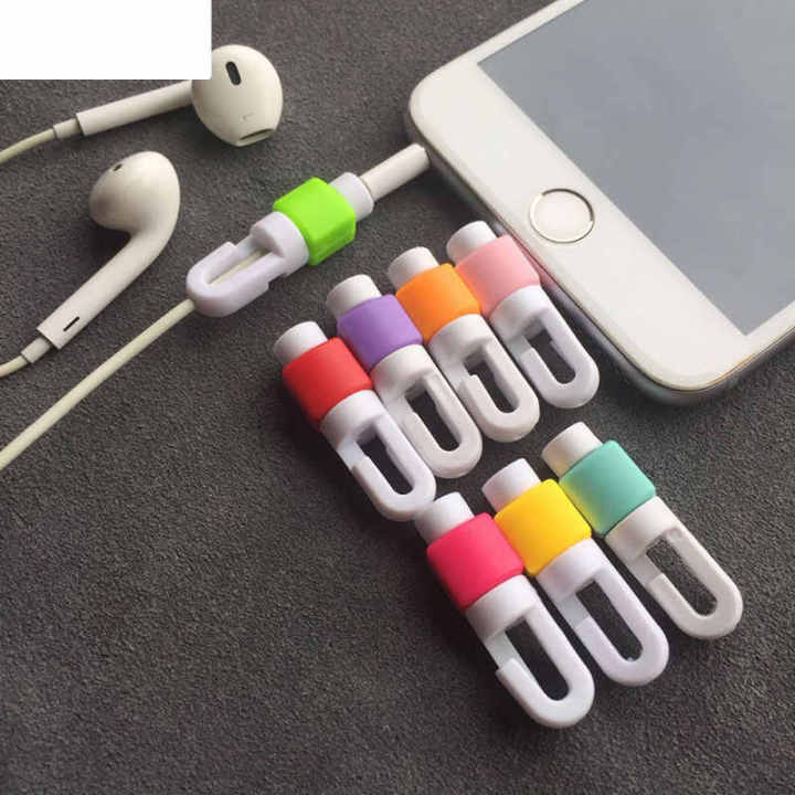 Phone Charging Cable Protector USB Cord Protecotor Winder Cover ...