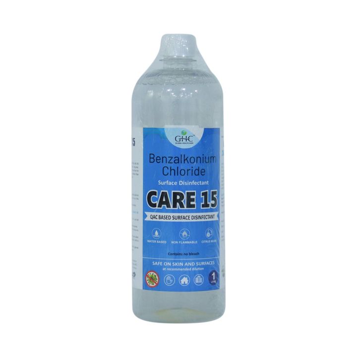 GHC Benzalkonium Chloride Surface Disinfectant Care 1L | Daraz.com.np