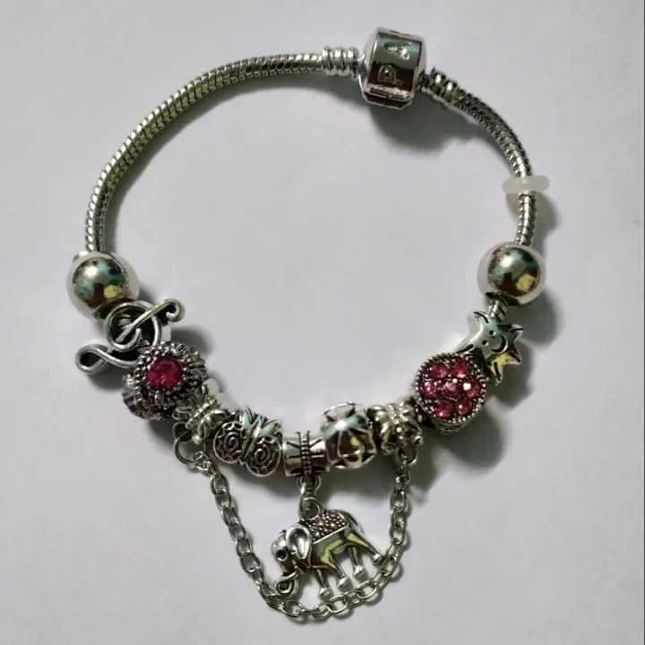 Masala Cottage- Pandora Bracelet With Multiple Charms Bracelet For ...