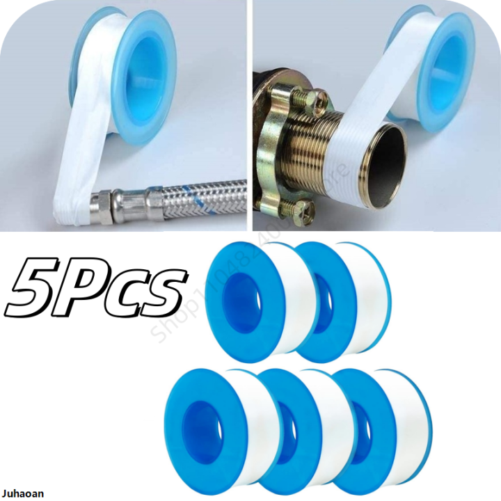 JuhaoanNew 1/3/5Pcs PTFE Thread Sealing Pipe Tape Gas Water Tape 3 ...