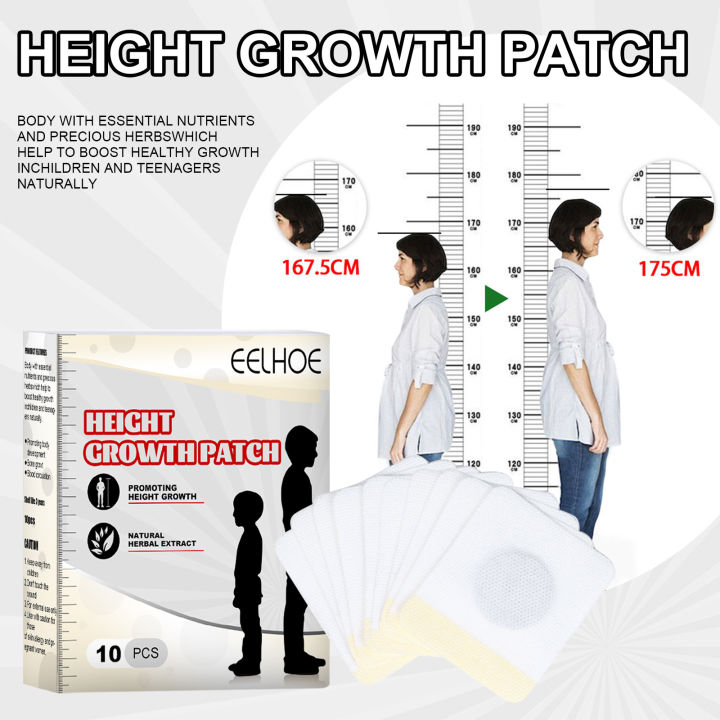 Monologuee Body Height Enhancer Patch For Adults Children Promote Bones ...