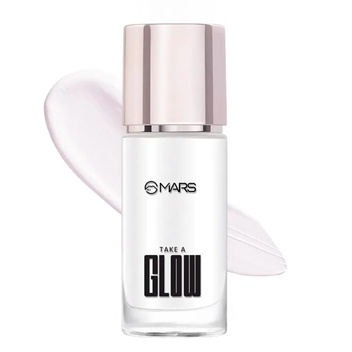 MARS Take A Glow Illuminating Primer + Strobe Cream | 3-in-1 Formula ...