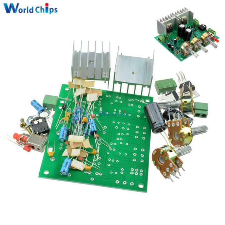 Two 2 Channel 2.0 AC 12V 15W Audio TDA2030A Hifi Module Stereo ...