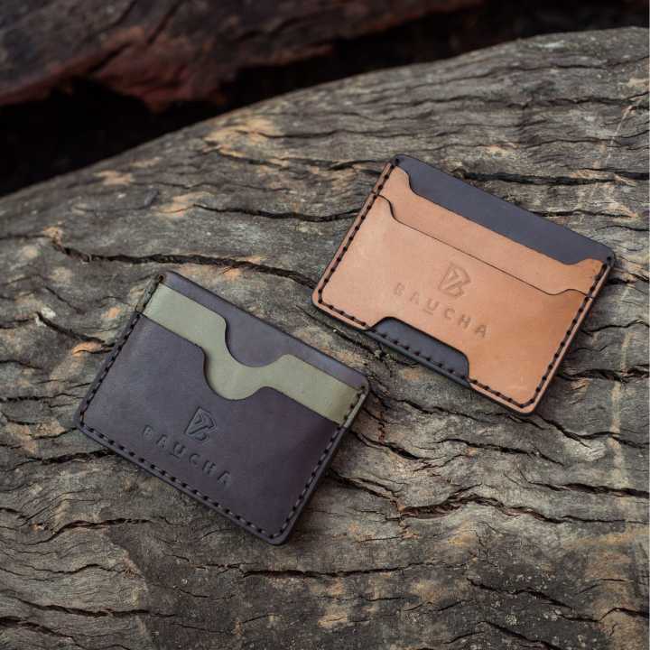 Baucha | New Chankhey | Minimal Original Leather wallet | Card Holder ...