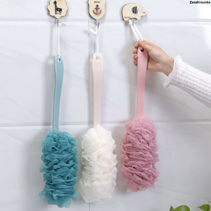 NEW Zaozhixunba【LuckyBabyFans Store】43CM Plastic Soft Mesh Body Scrub ...
