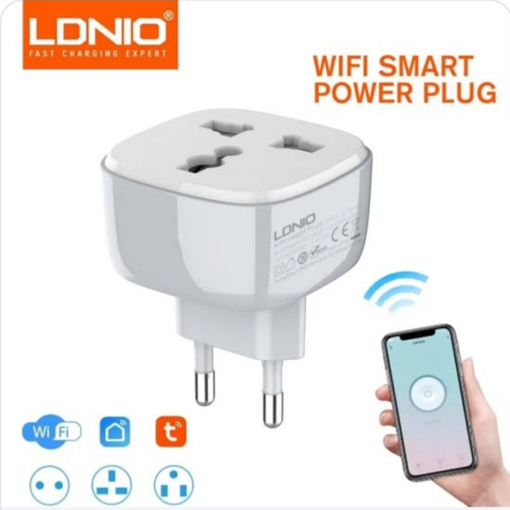 LDNIO SCW1050 WiFi Smart Power Plug, Universal Smart Socket Adapter ...