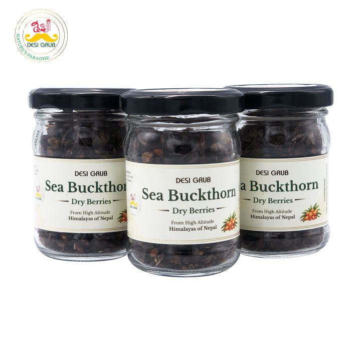 Desi Grub Sea Buckthorn Dried Berries 30g – Himalayan Superfood ...