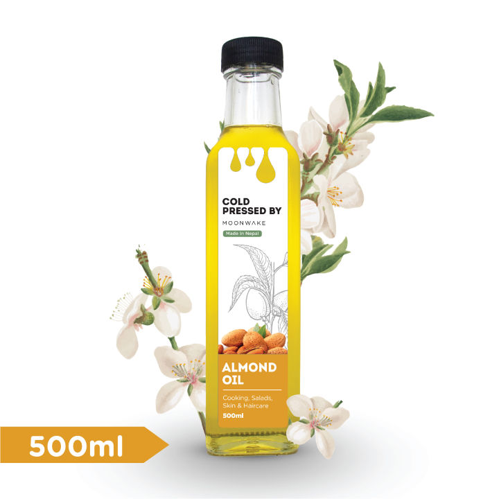 Moonwake Cold Pressed Almond Oil - 500ml | Daraz.com.np