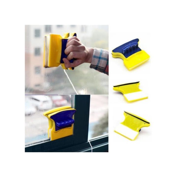 Magnetic Window Cleaner Double Sided Glass Wiper | Daraz.com.np