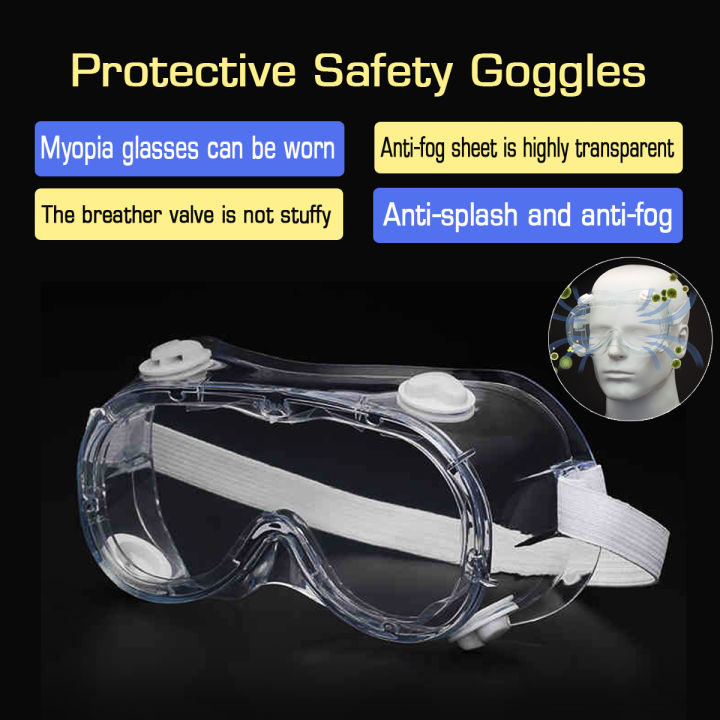 sports Fully Enclosed Protective Goggles Anti-spatter Saliva Bacteria ...