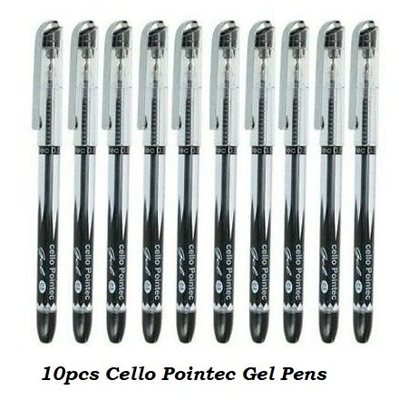 Cello Pointec Gel Pens -10 pcs | Daraz.com.np