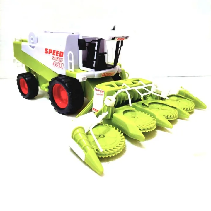 Engineering Car High Simulation Farm Tractor Toy Movable Joint Fall ...