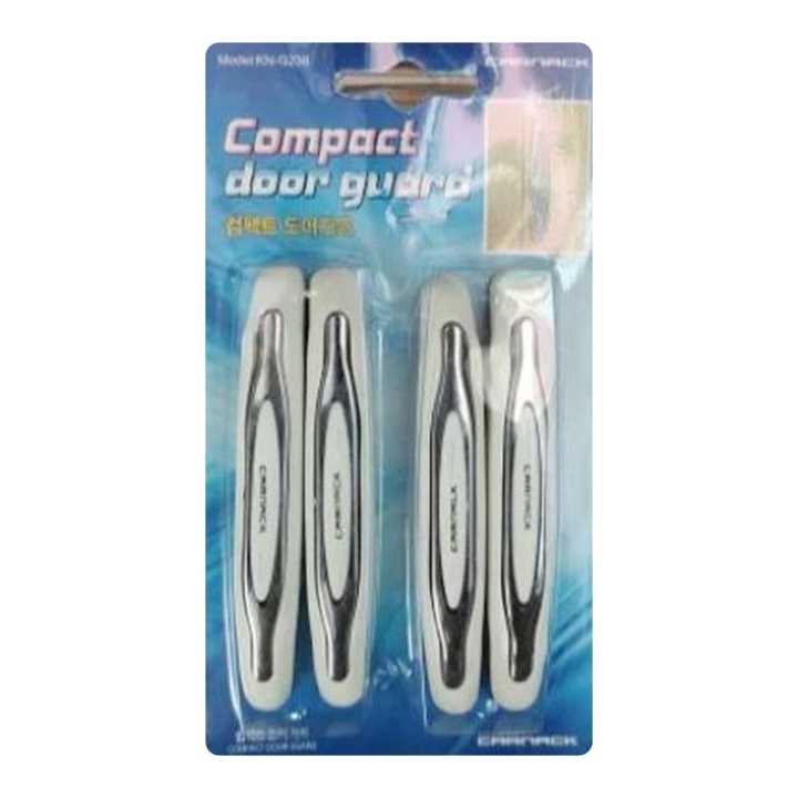 Silver Colour Compact Door Guard ( 4 Pcs ) | Daraz.com.np