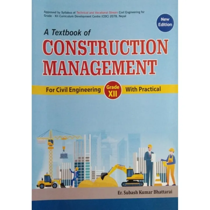 A Textbok Of Construction Management For Civil Engineering For Grade ...